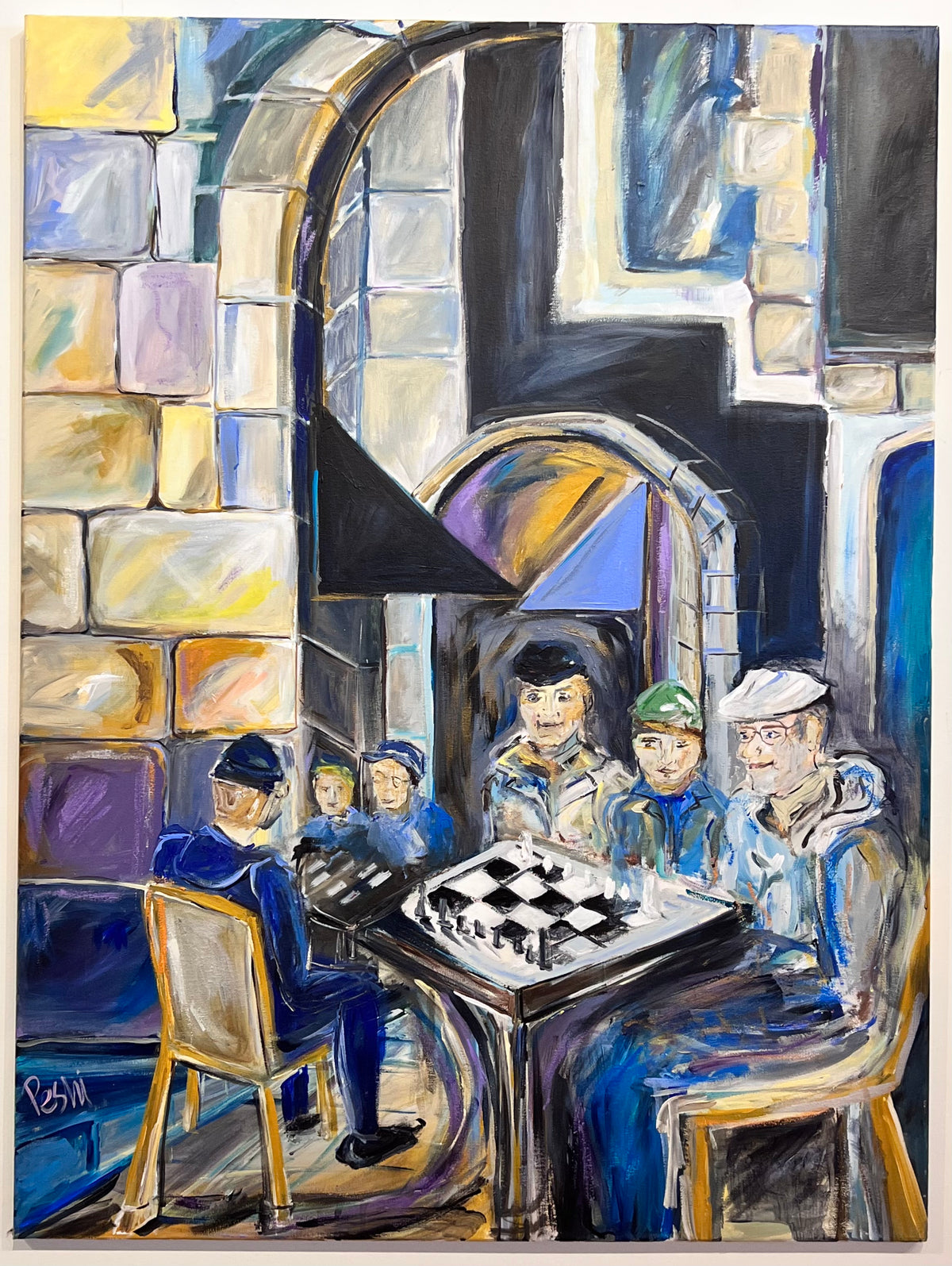 Card Players of Jerusalem– Gallery Mavruk